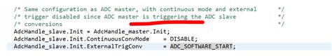 stm32h7 example for 2 adcs dma timer stmicroelectronics community