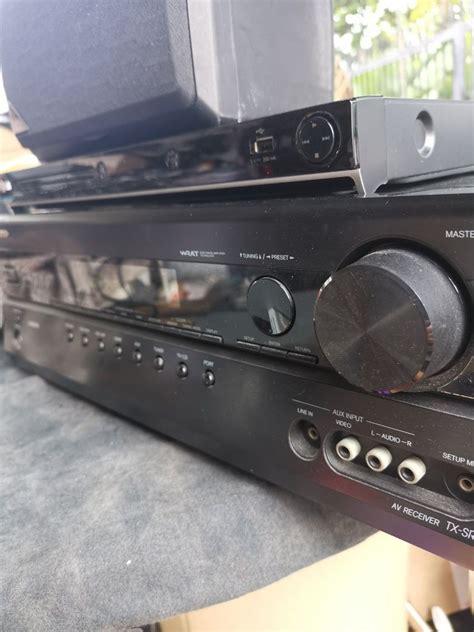 Onkyo Av Receiver Txsr508 Can Power On All Button Working No Sound Audio Soundbars Speakers