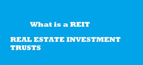 Real Estate Investment Trusts Reits Complete Guide Fixthelife