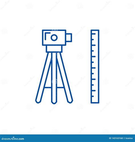 Geodesy Vector Line Icon Linear Concept Outline Sign Symbol 147155860