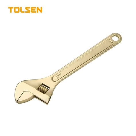 NON SPARKING ADJUSTABLE WRENCH INDUSTRIAL TOLSEN Tools