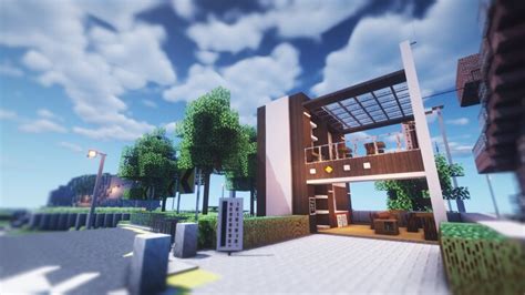 Minecraft Modern Cafe