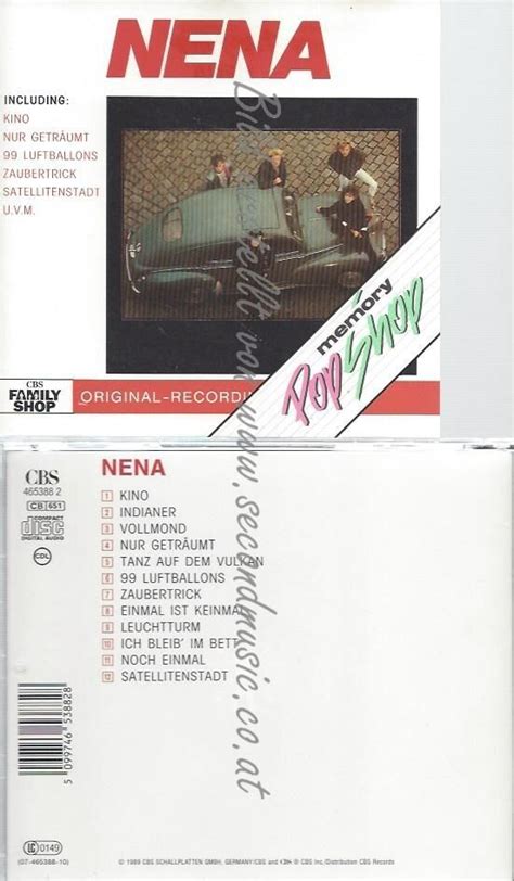 Cdnena Nenapop Shop Secondmusic