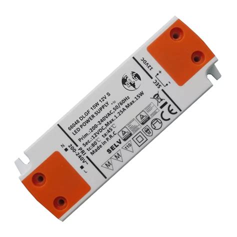 Driver Alg Small De 15w En Tensión Constante A 12v