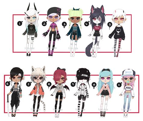 Set Price Adopts Closed By Lye Rin On Deviantart