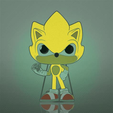 Buy Pop Pin Super Sonic Glow At Funko