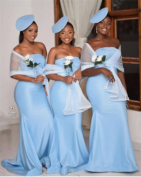 Gorgeous South Africa Bridesmaid Dresses For Women Mermaid Long