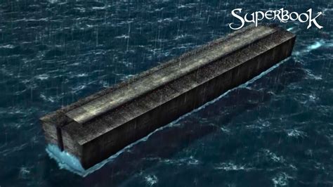 Superbook Noah And The Ark Official Clip The Flood Covers The Earth
