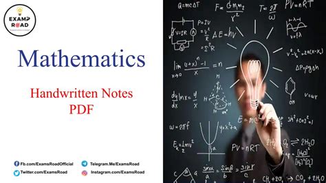 Mathematics Handwritten Kota Notes Pdf Free Download Iit Jee Neet Medical And Engineering Exam