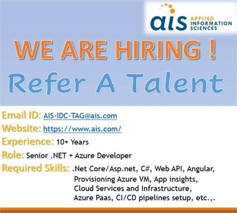 dotnet azure aspdotnet angular azuredeveloper job hiring meghana reddy