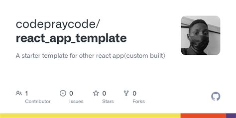 Github Codepraycodereactapptemplate A Starter Template For Other