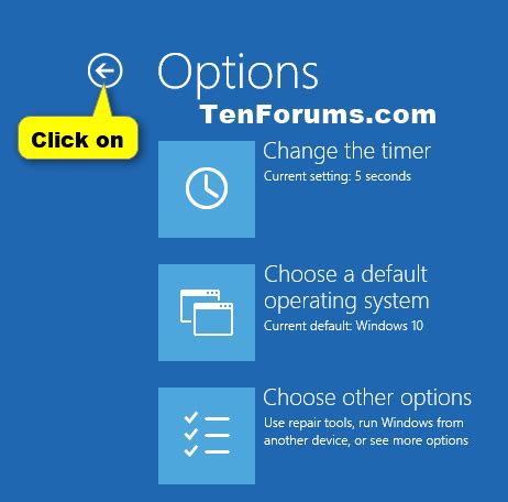 Change Time To Display Operating Systems At Startup In Windows Tutorials
