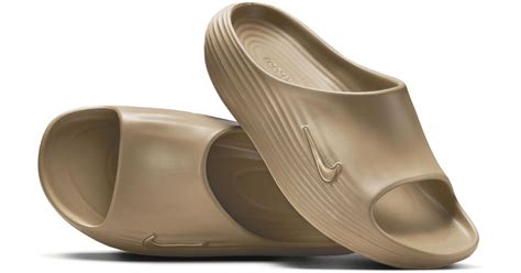 Nike Reactx Rejuven8 Slides In Natural For Men Lyst