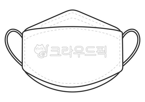 마스크 코로나 마스크일러스트 병원 의료 사진 이미지 일러스트 캘리그라피 사이오작가