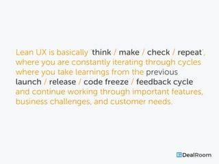 Lean UX PPT