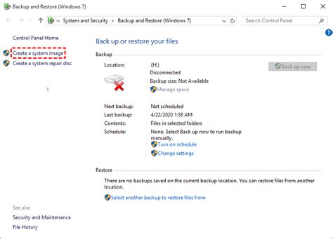 How To Create A System Image For Windows Computer Automatically