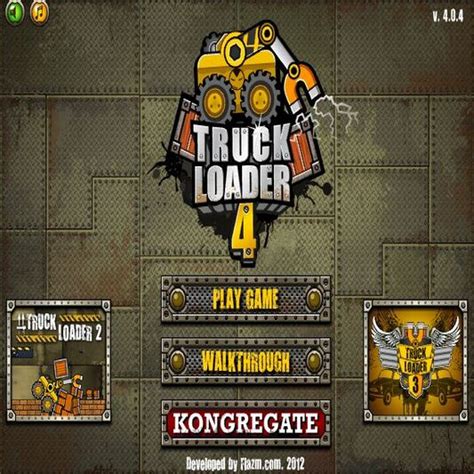 Truck Loader 4 트럭에 짐 싣는 게임 플래시게임 러플래시 게임 아카이브