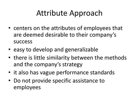 Ppt Attribute Approach Powerpoint Presentation Free Download Id