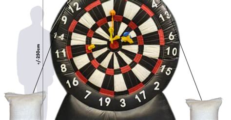 Large Inflatable Dart Game Sgs Largest Carnival Blow Ups And