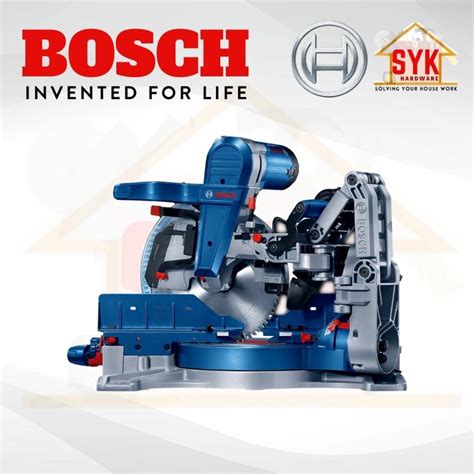 SYK BOSCH GCM12GDL GCM 12GDL Slide Mitre Saw Sliding 2000W Woodworking ...
