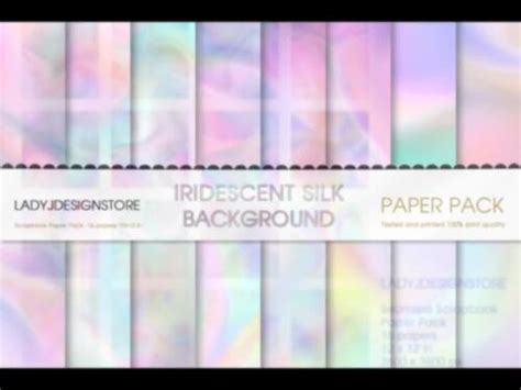 Iridescent Textures Seamless Iridescent Digital Paper By Ladyjdesignstore