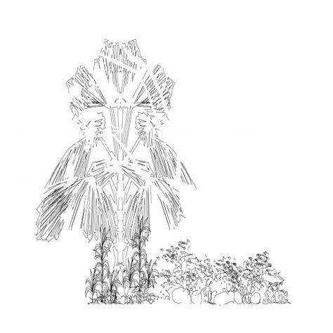 FREE MULTIPLE TREES ELEVATION CAD BLOCK DWG DXF PDF FORMAT FREE CADS