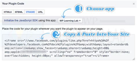 How To Add A Facebook Like Button To WordPress WPLearningLab