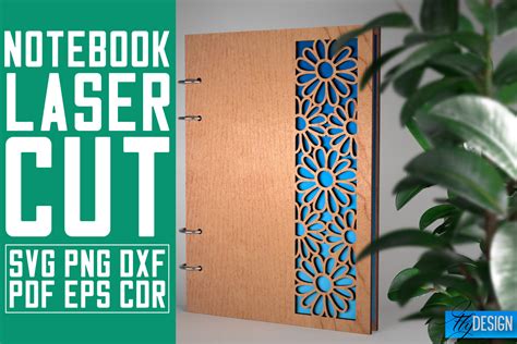 Notebook Laser Cut Svg Notebook Svg De Graphic By Flydesignsvg