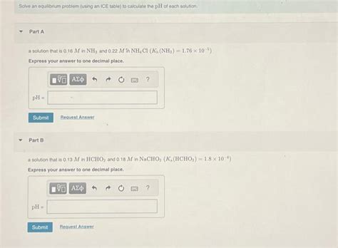 Solved Solve An Equilibrium Problem Using An ICE Table To Chegg