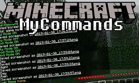 Minecraft Commands List