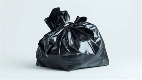 Black Plastic Garbage Waste Stock Illustrations 12352 Black Plastic