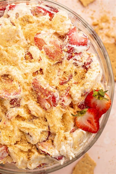 Strawberry Banana Cheesecake Salad Easy Cheap Recipes