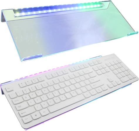 Bosscasa Computer Keyboard Stand Holder Ergonomic Acrylic Keyboard Stand For