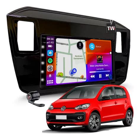 Central Multimídia Volkswagen Up 2017 À 2021 Gps Carplay 7p Cor Volkswagen Up 2021