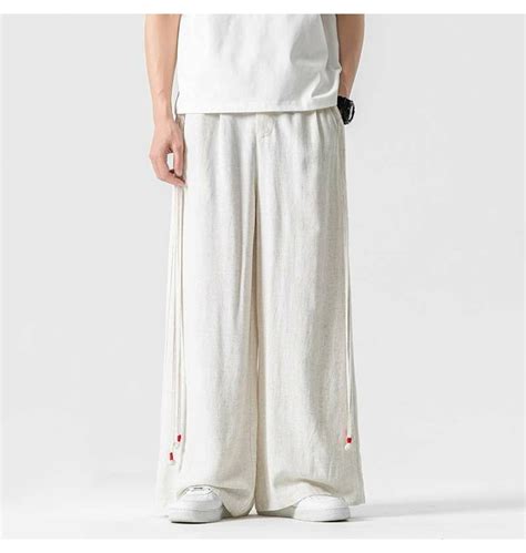 남자 백바지 빅사이즈 여름 슬렉스 백바지진 흰바지 남성 F 티몬