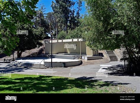 Toni Morelli Bandstand In The Hayward Memorial Park At Mission
