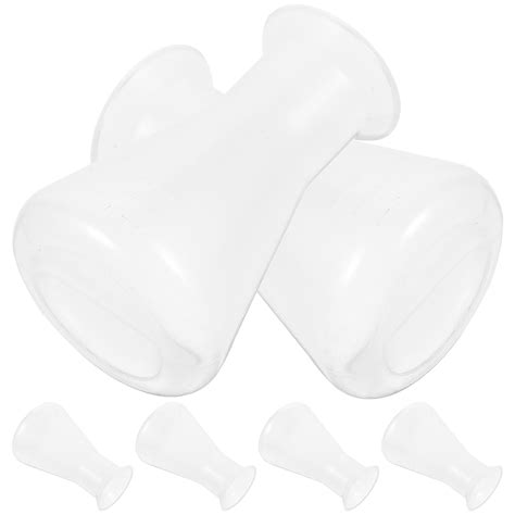 6 Pcs Laboratory Flask Equipment Plastic Flasks Erlenmeyer Graduated