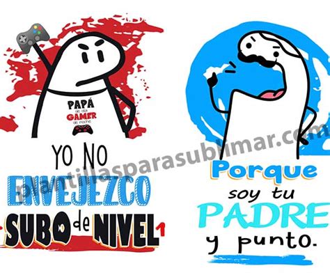 Dia del padre Frases de papá FLORK Plantillas para sublimar