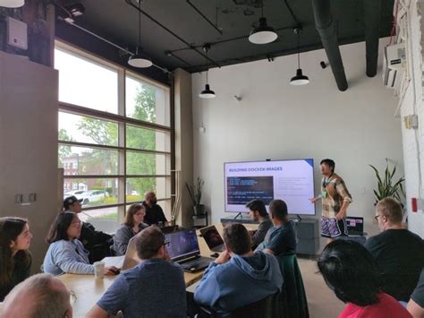 Gave A Talk On Docker And Containerization At Code And Coffee Its An… Kevin Lai