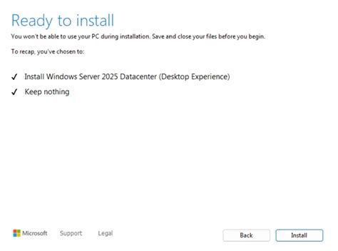 Install Windows Server Full Guide
