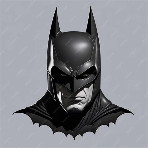 Batman Tête Logo Icône T Shirt Autocollant Design Célèbre Dessin Animé