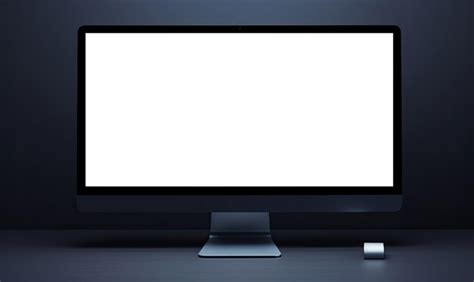 Premium Photo Realistic Computer Monitor Mockup