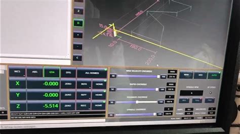 Linuxcnc Qtdragon No Cycle Start Youtube