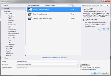 How To Install Umbraco Using Visual Studio Nuget Iis And Sql Server Codeshare