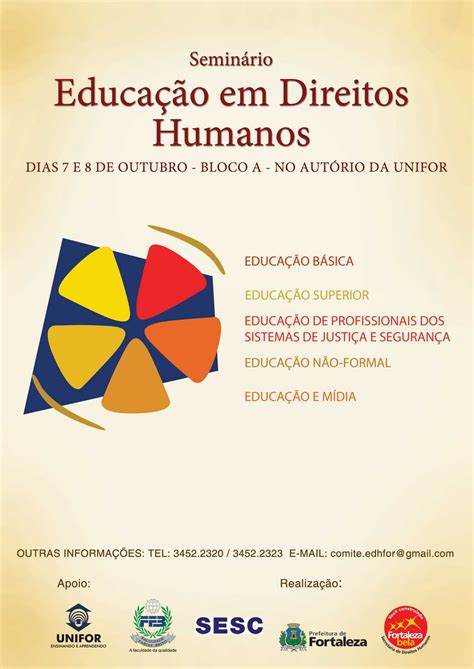 O Ser Em Movimento Seminário Educação Em Direitos Humanos