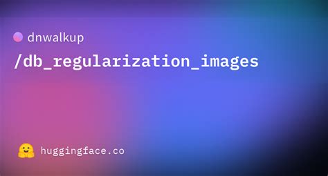 Dnwalkup Db Regularization Images At Main