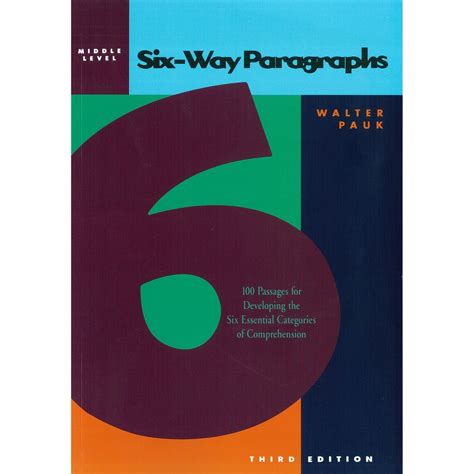 Six Way Paragraphs Middle Level 蝦皮購物