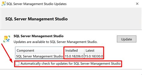 Dicas Ssms Versions And Check For Updates Luiz Lima