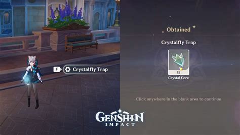 Genshin Impact Crystalfly Trap Guide Materials How To Get And