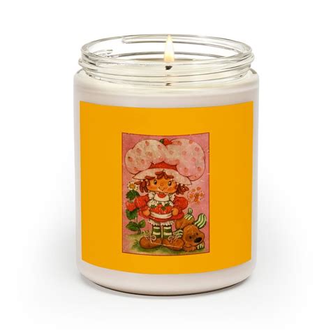 Strawberry Shortcake Retrocolor Strawberry Shortcake Scented Candles Sold By Puffing Meara